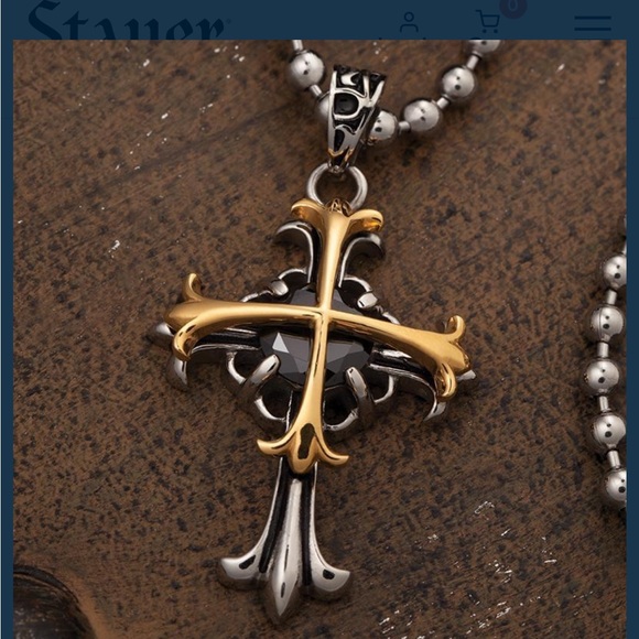 Stauer | Jewelry | Last Chance Nib Stauer Cross Your Heart Black Onyx ...